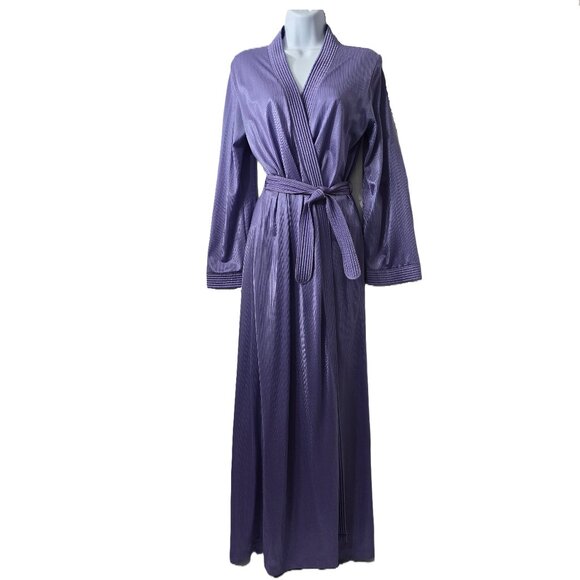 Vintage | Intimates & Sleepwear | Vintage Nylon Belted Bath Robe S Semi ...